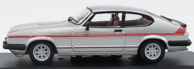 Купить 1:43 FORD Capri III GT4 1980 Silver/Red - в Seven Models